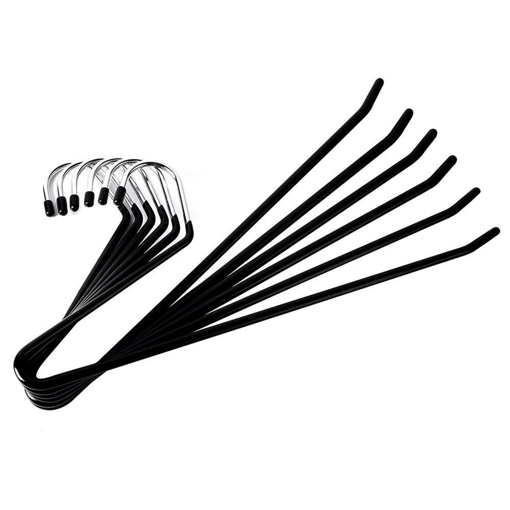 HEALEEP Pants Hangers Open Ended 12Pcs for Clothes and Scarves with No ...