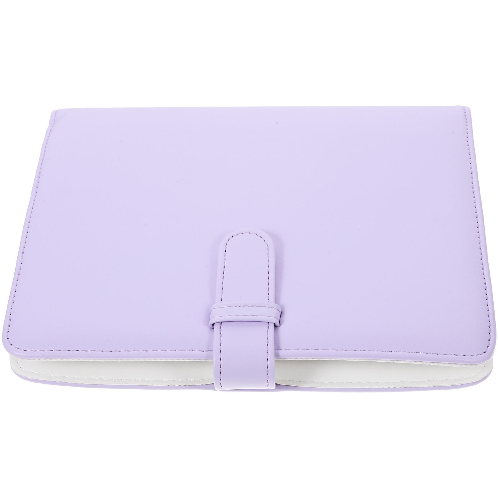 HEALEEP Portable PU Photo Album for Storage Use Purple Color Smooth ...