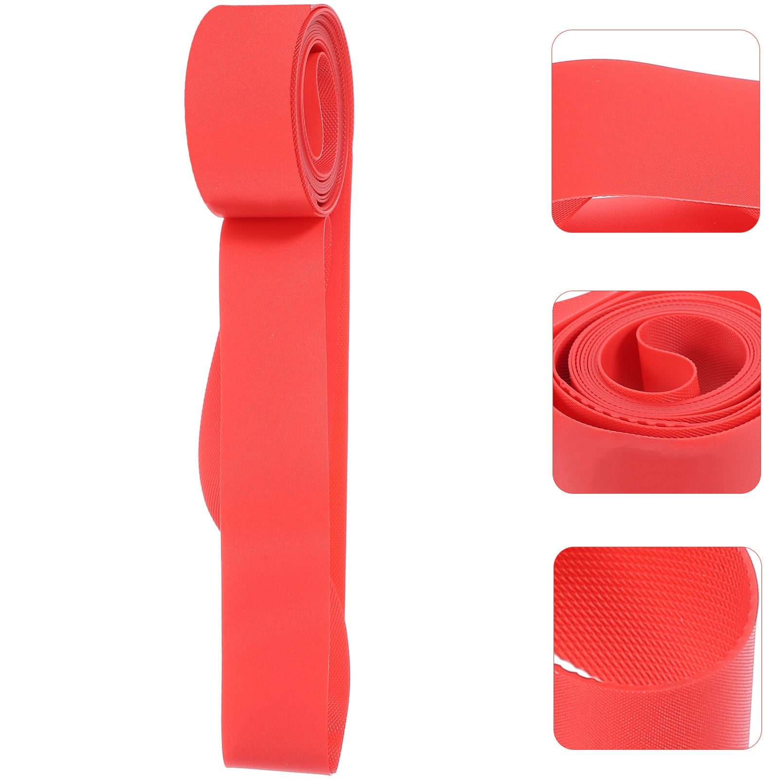 HEALEEP Red Bicycle Tire Pad 1Pack Flat Shape Anti-Puncture Protective ...