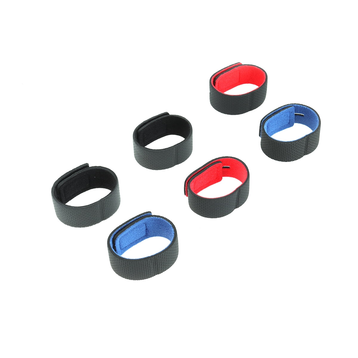 HEALEEP Rod Straps for Boat Deck 6Pcs Sbr Nylon Securing Red Blue Black ...