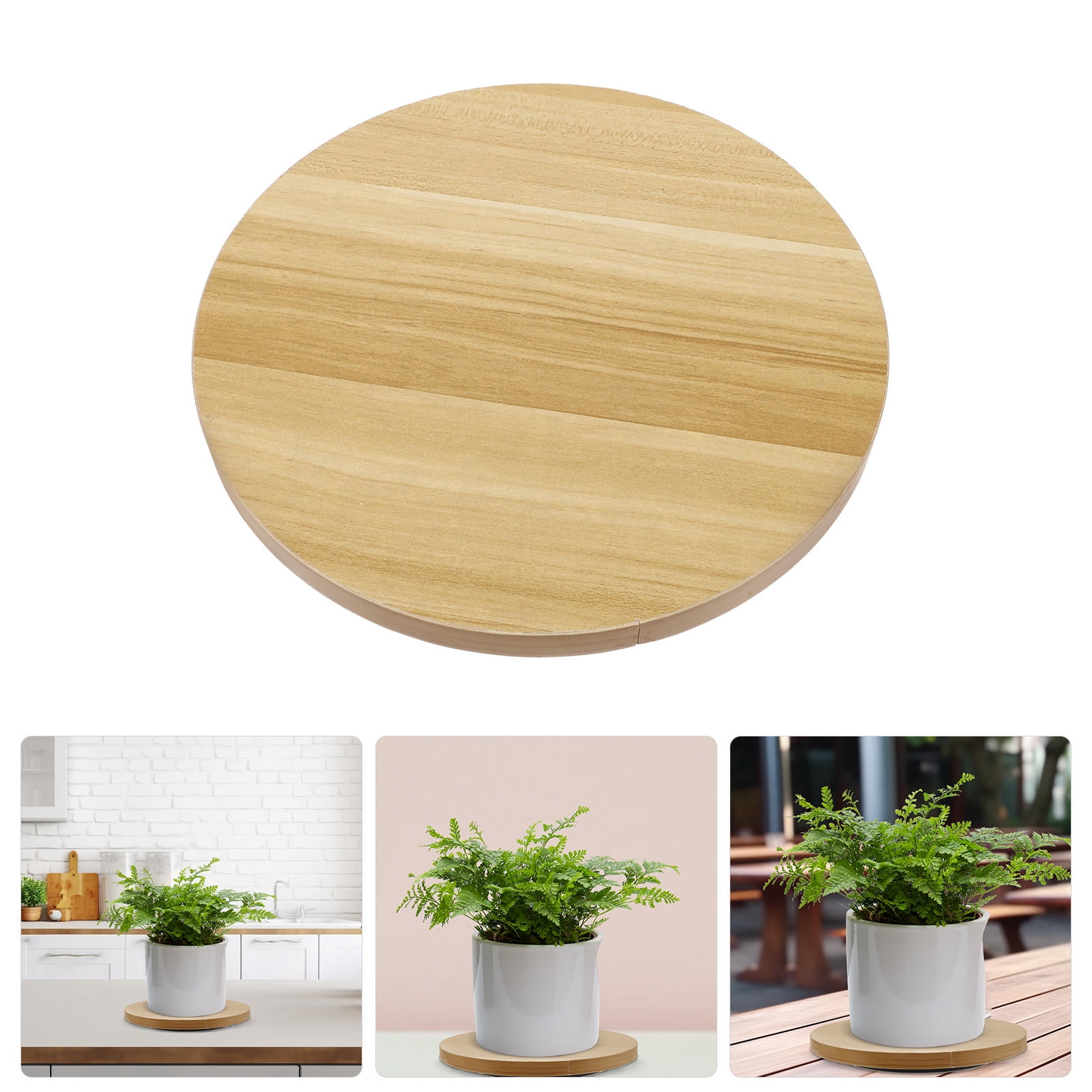 HEALEEP Rotating Swivel Stand 1Pcs Multi Functional Plastic Tray For ...