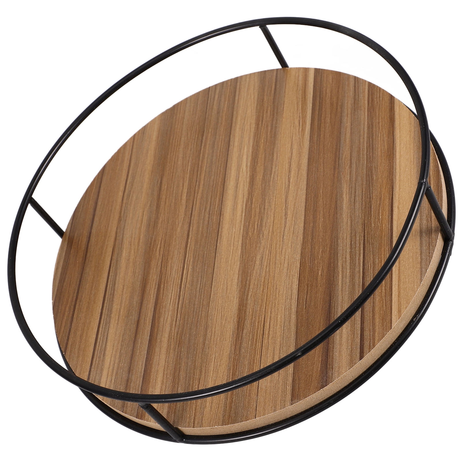 HEALEEP Rotating Turn Table Organizers Rotatable Brown - Walmart.com