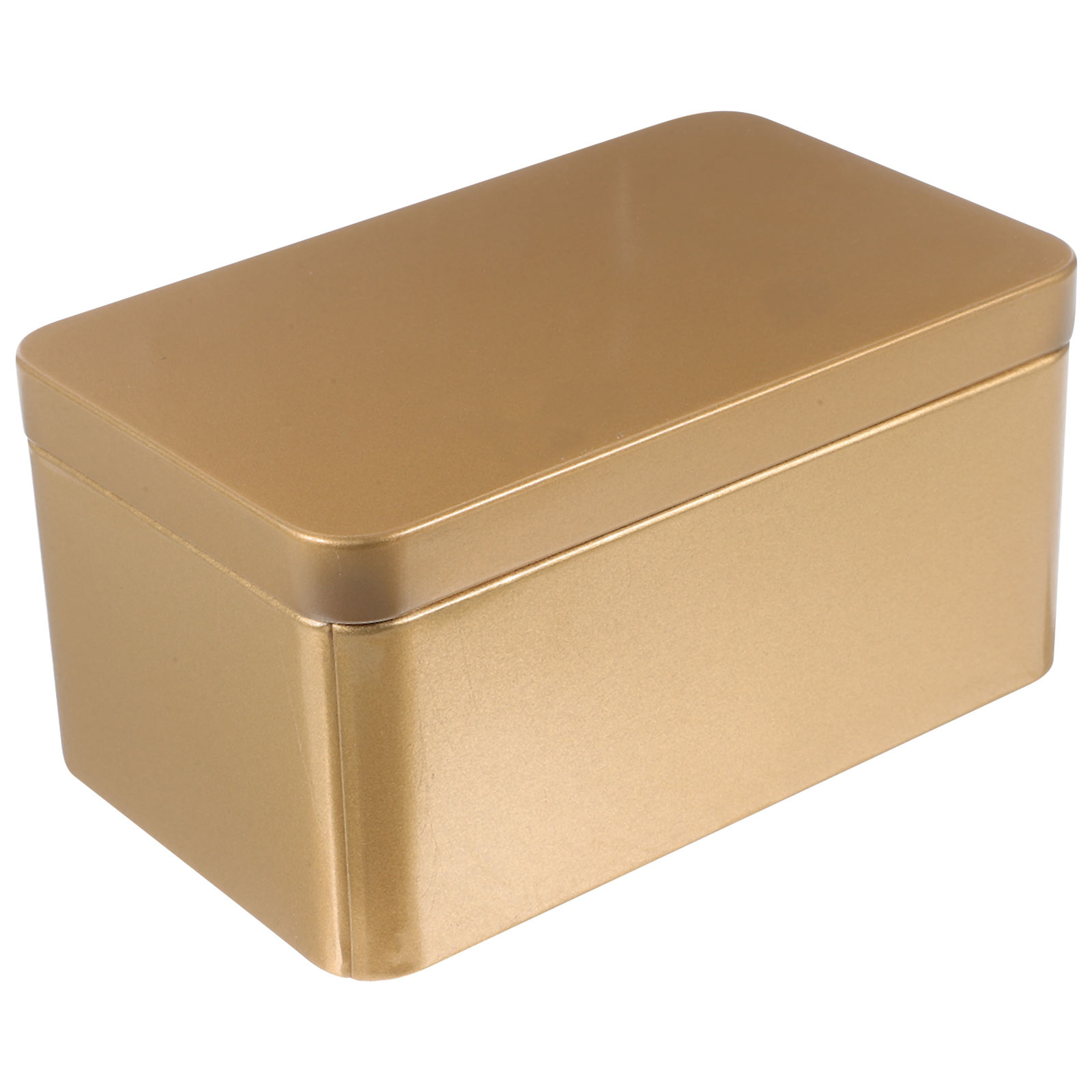 HEALEEP Small Storage Tin Black With Green Tint For Snacks Tea Leaf ...