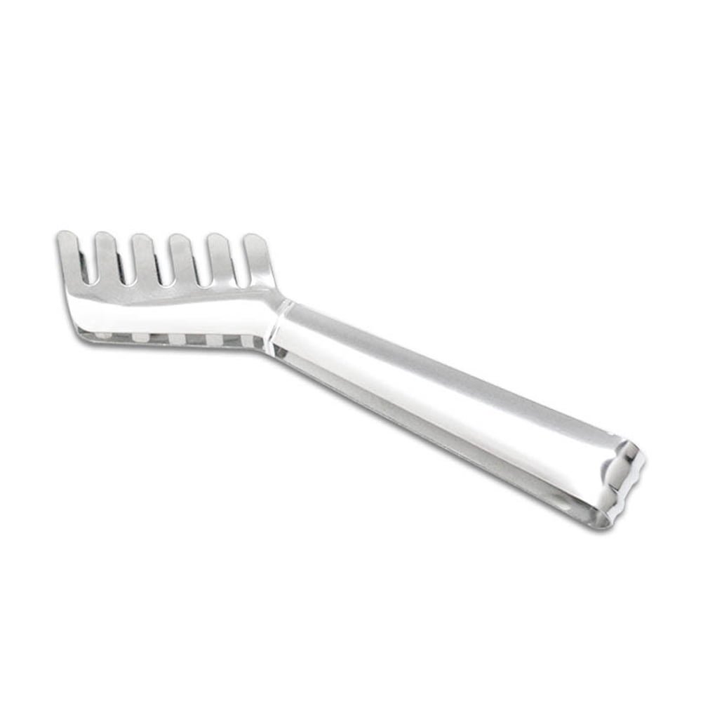 HEALEEP Spaghetti Tongs for Serving Pasta Comb Shaped Stainless Steel ...