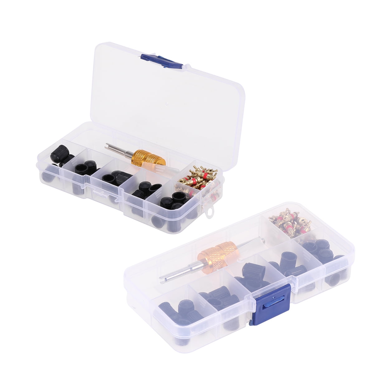 HEALEEP Tire Tools 61Pcs Core Removal Tool Wrench Plastic Metal ...