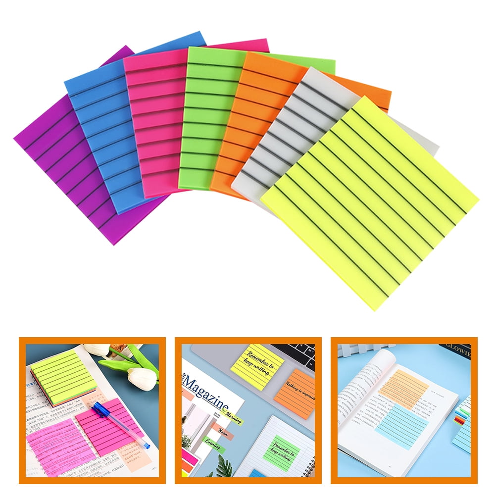 HEALEEP Translucent Note Pads Memo Stickers for Home and Office Use ...