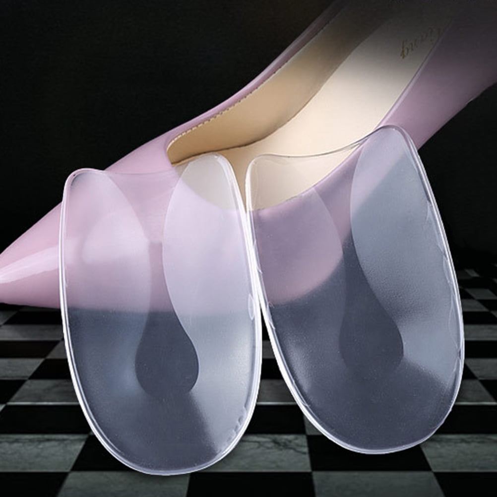 HEALEEP Transparent Heel Pads 1 Pair U Shape for Footwear and Medical ...