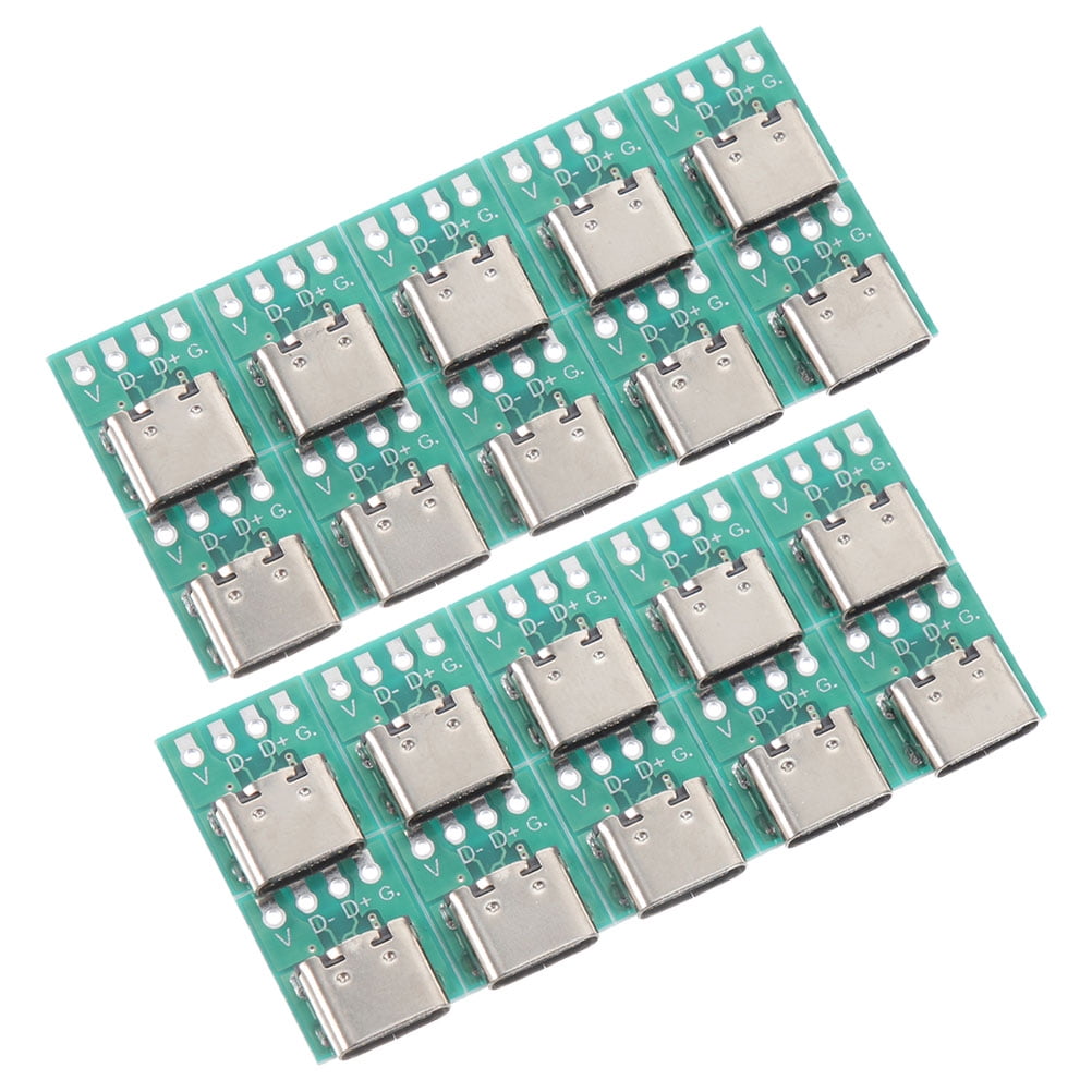HEALEEP USB C Connector Board for DIY USB 3.1 Type C Female Connector ...