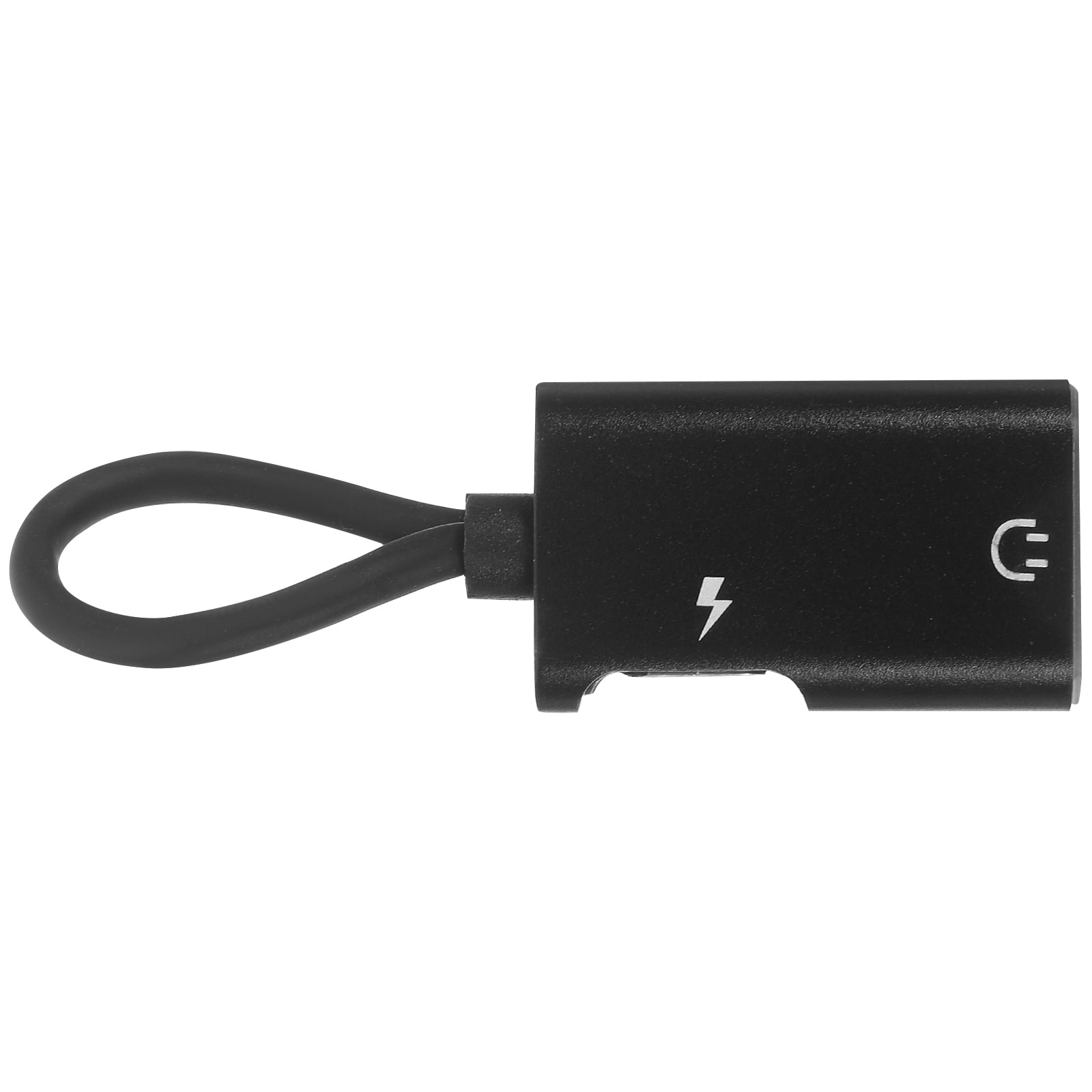 HEALEEP USB to 3.5mm Jack Audio Adapter Headphone Cord Extender Black ...
