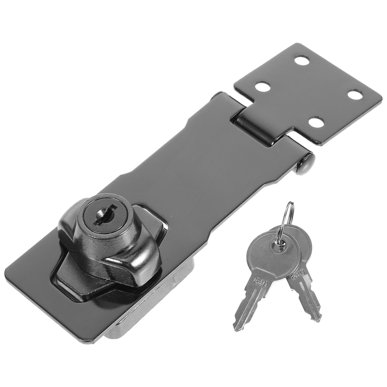 HEALEEP WORGEOUS 1 Set Hasp Latch Padlock for Barn Door Lock with ...