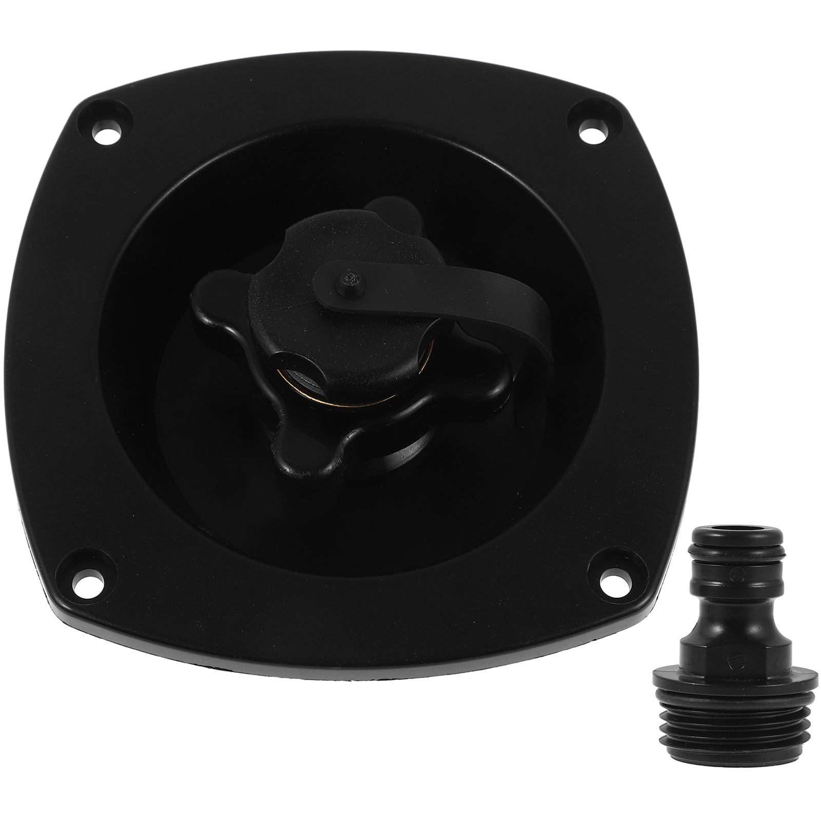HEALEEP Water Inlet Connection Rv Water Supply Connection Black Pp ...