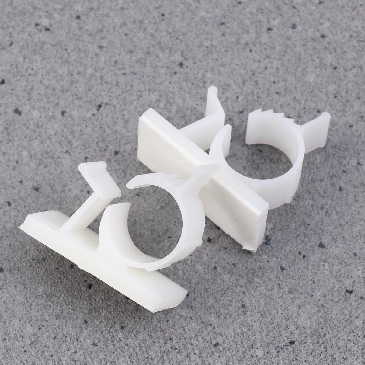 HEALEEP White Plastic Cable Clip 20Set Adjustable Cable Clamp for ...