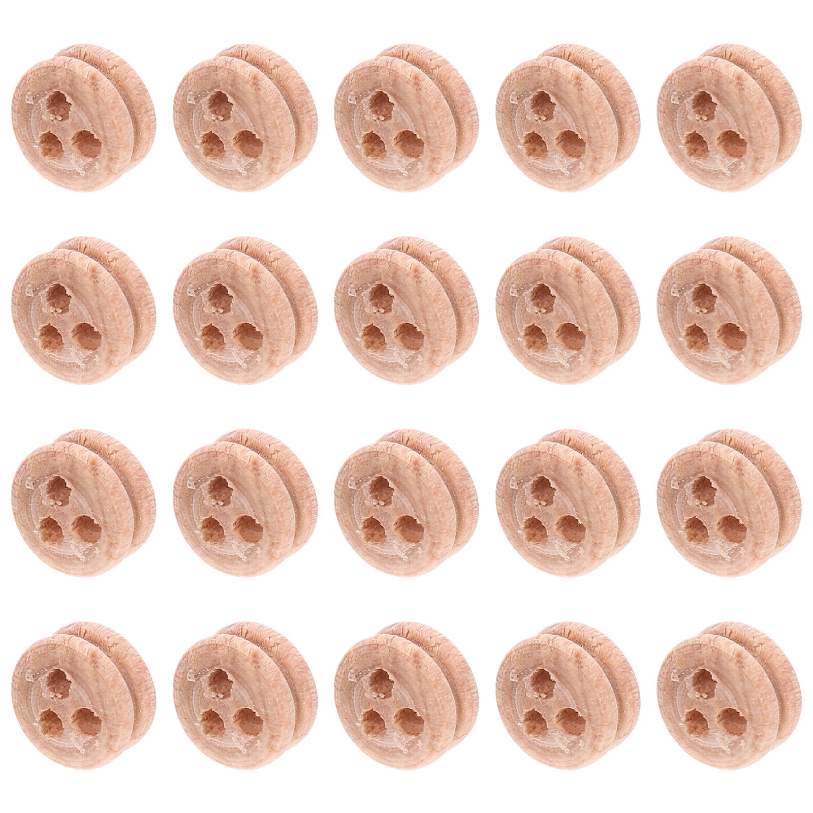 HEALEEP Wood Pulleys for Craft Perfect for Decor Multi Unfinished Toy ...