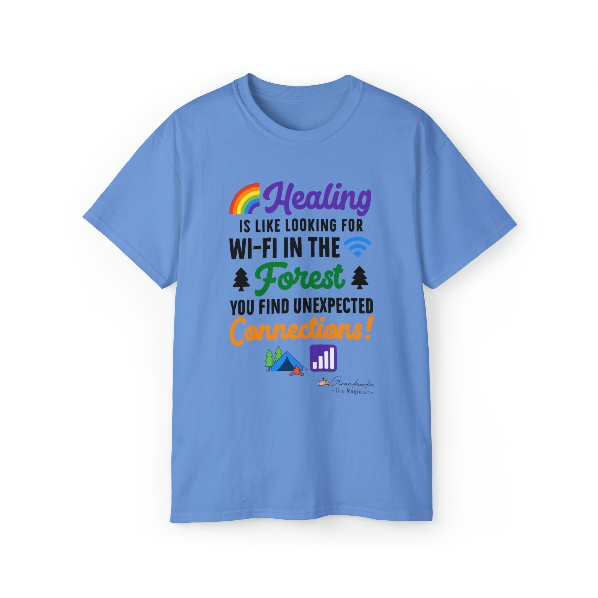 HEALING IS LIKE Wi-Fi Tee....The Healing Journey Line By Grandmarkee ...