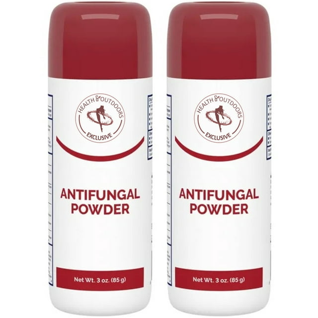 HEALTH & OUTDOORS Antifungal Powder 3oz Tube, For Common Fungal ...