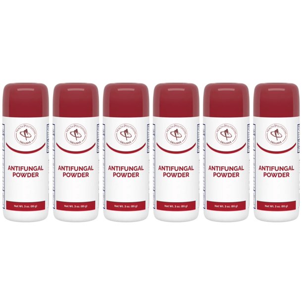 HEALTH & OUTDOORS Antifungal Powder 3oz Tube, For Common Fungal ...