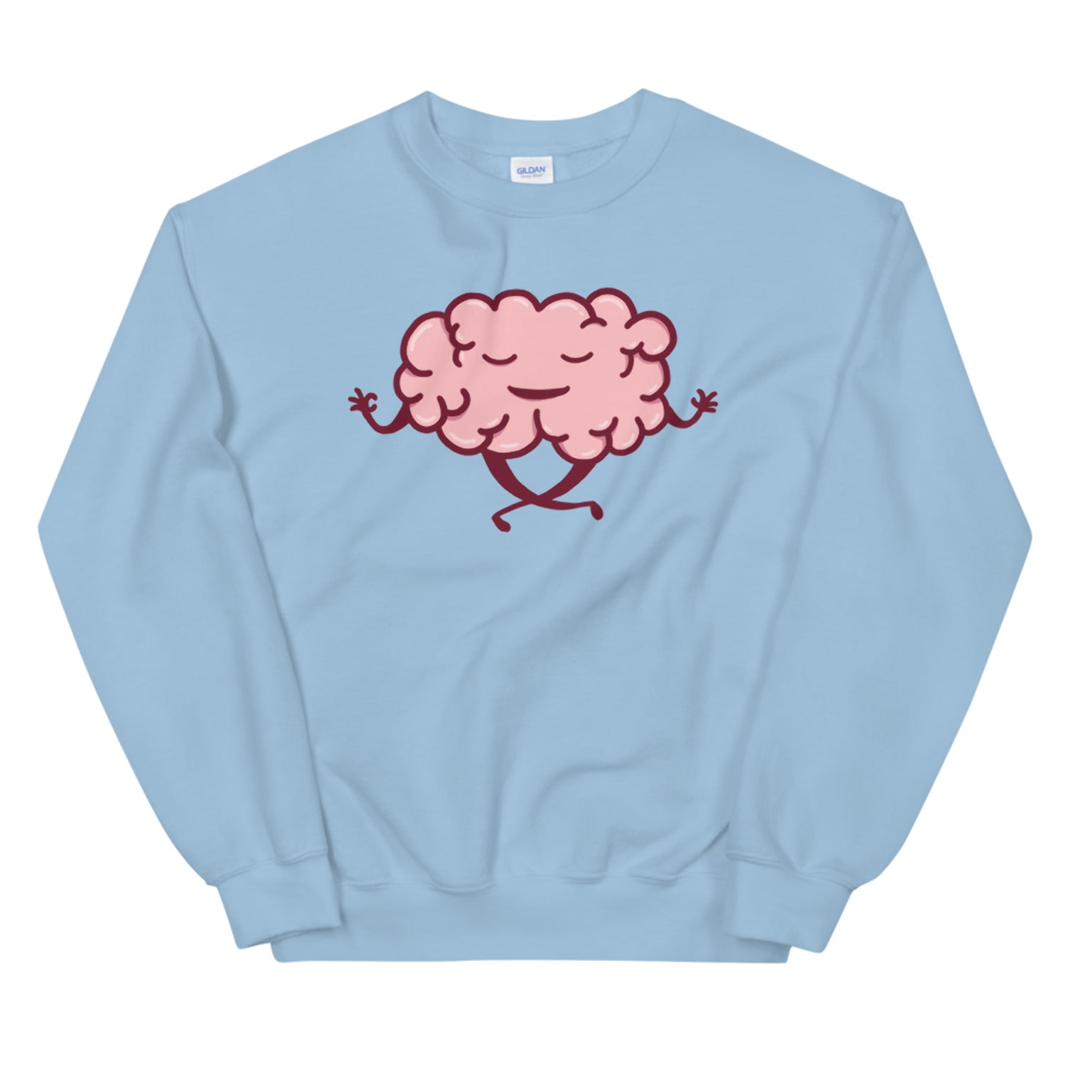 HEALTHY BRAIN UNISEX SWEATSHIRT - Walmart.com