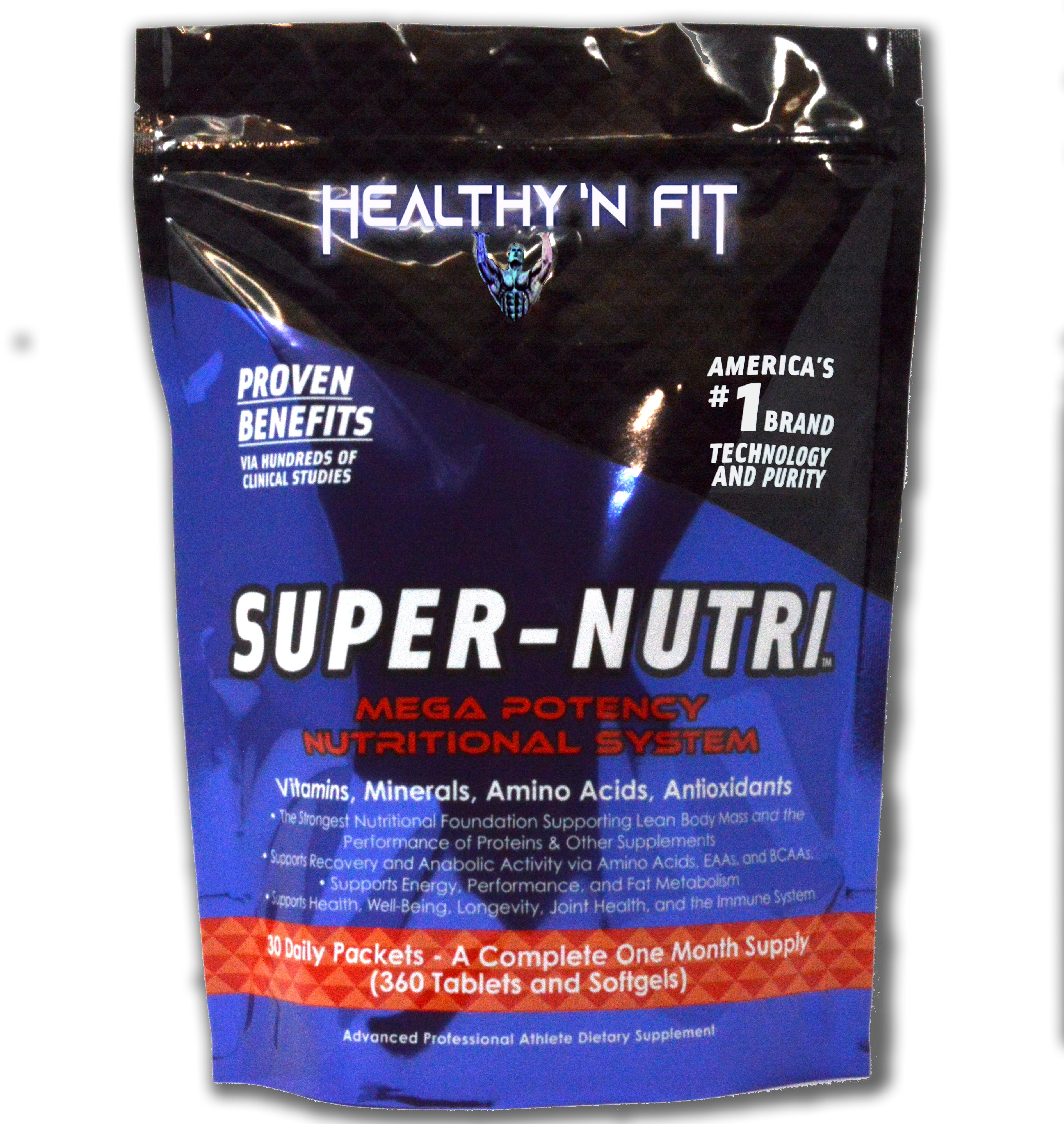 HEALTHY 'N FIT SUPER NUTRI-PAK 30DAY, PKT - Walmart.com