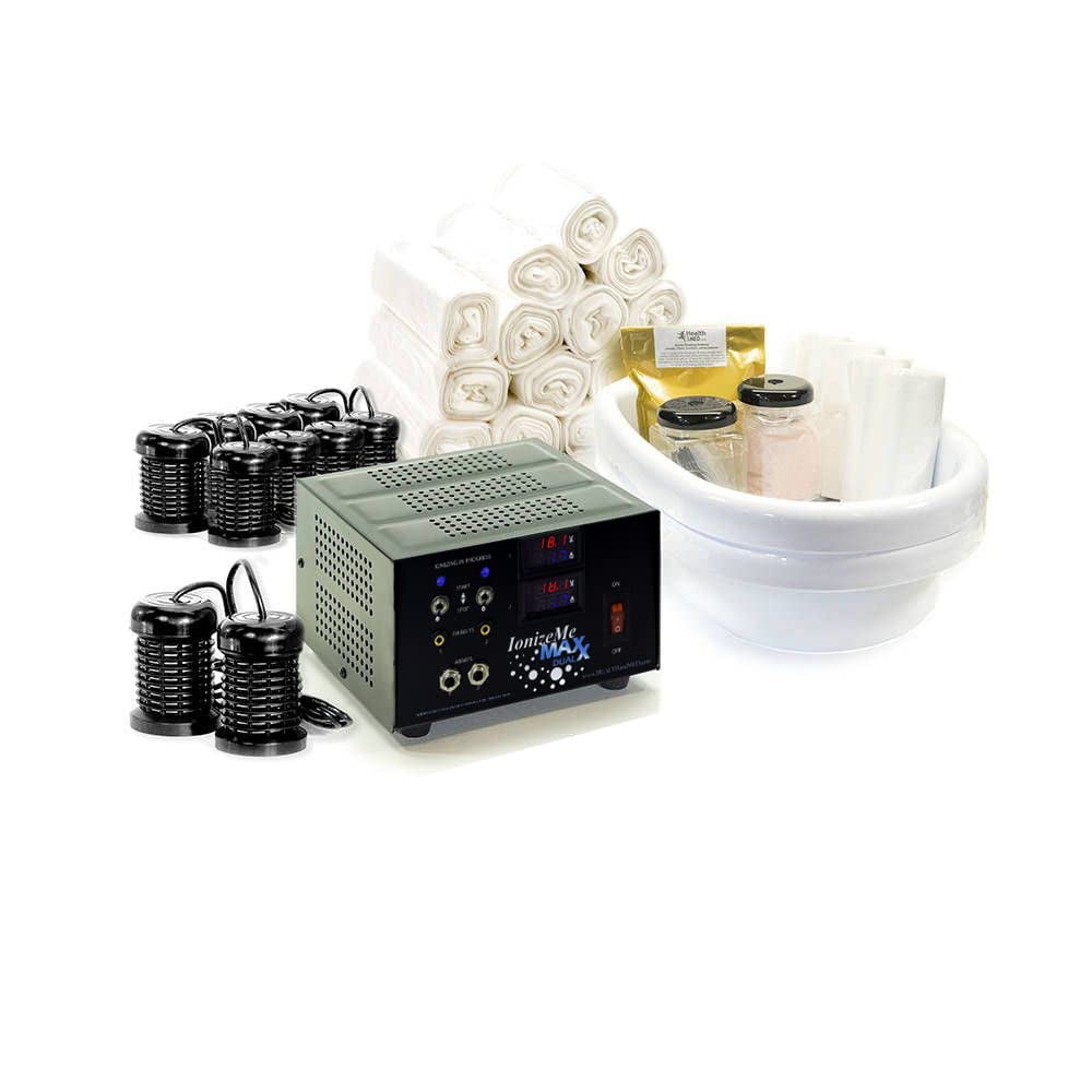 HEALTHandMED IonizeMe Maxx Dual (2-Channel Unit) - Powerful 20 Volts ...