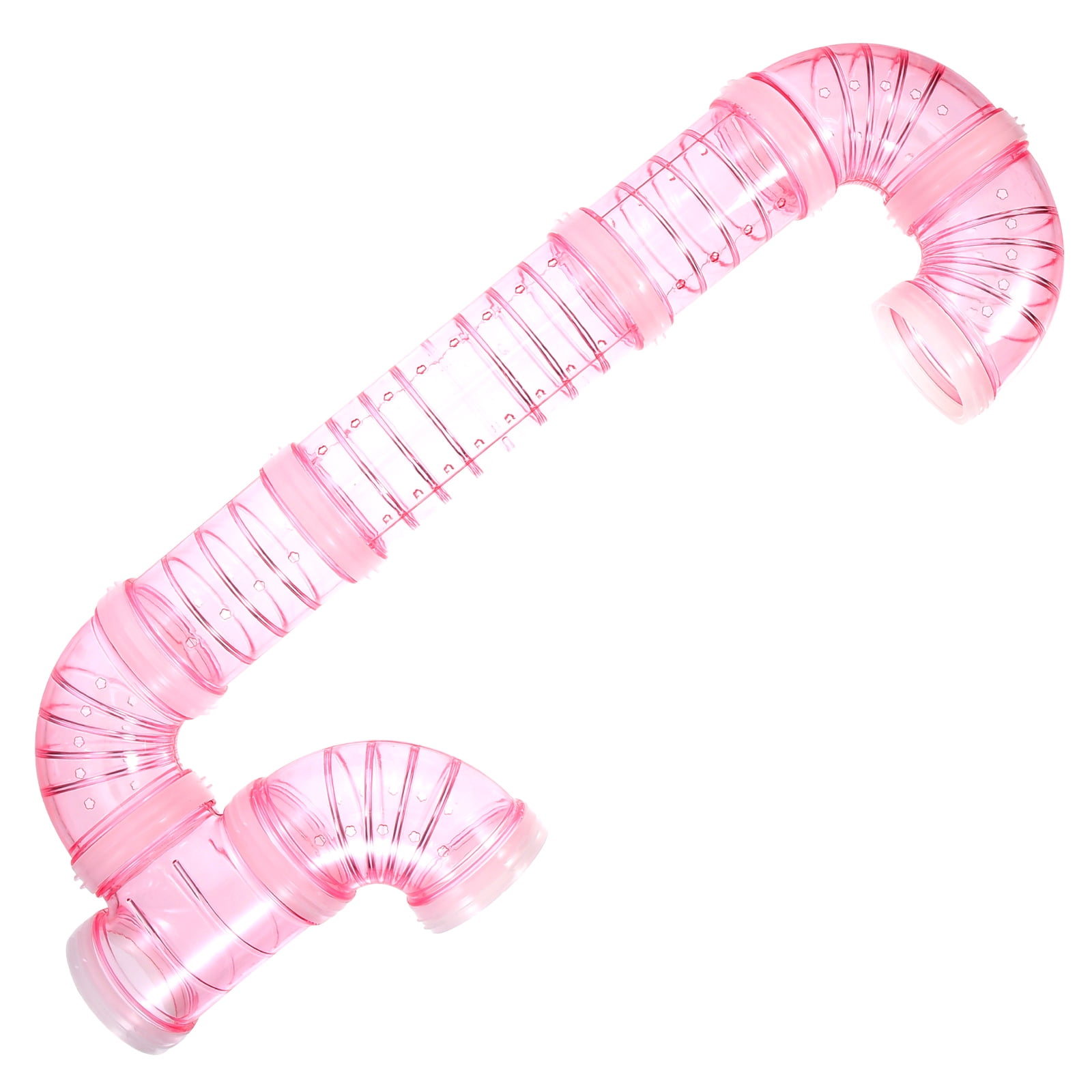 HEANUJJ 1 Set Pink Plastic Hamster Channel Tube DIY Maze for Rat Cage ...