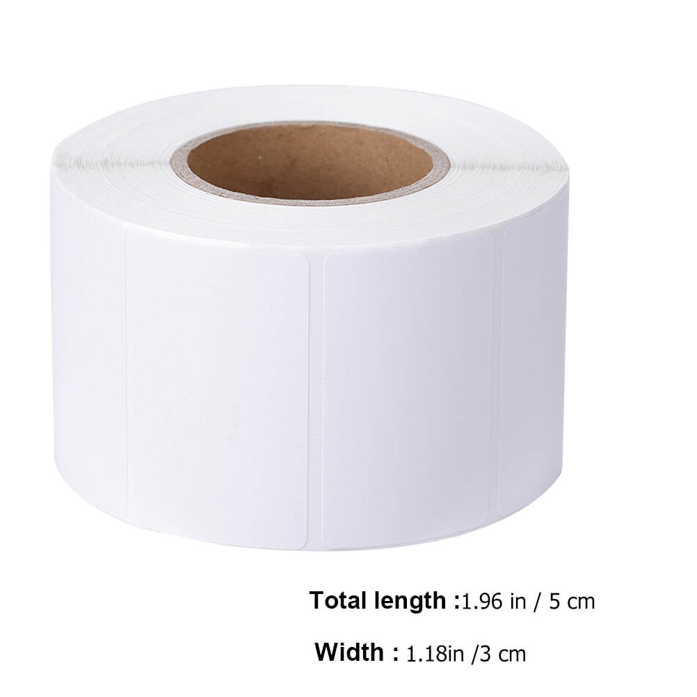 HEANUJJ 1000 Pieces Blank Label Sticker for Teaching and Learning in ...