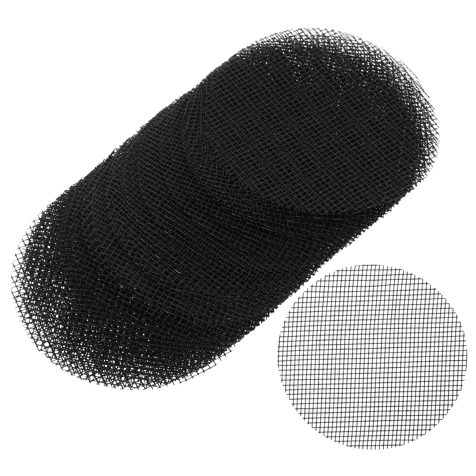 HEANUJJ 100PCS Black PVC Flower Pot Hole Mesh Pads for Garden Root ...