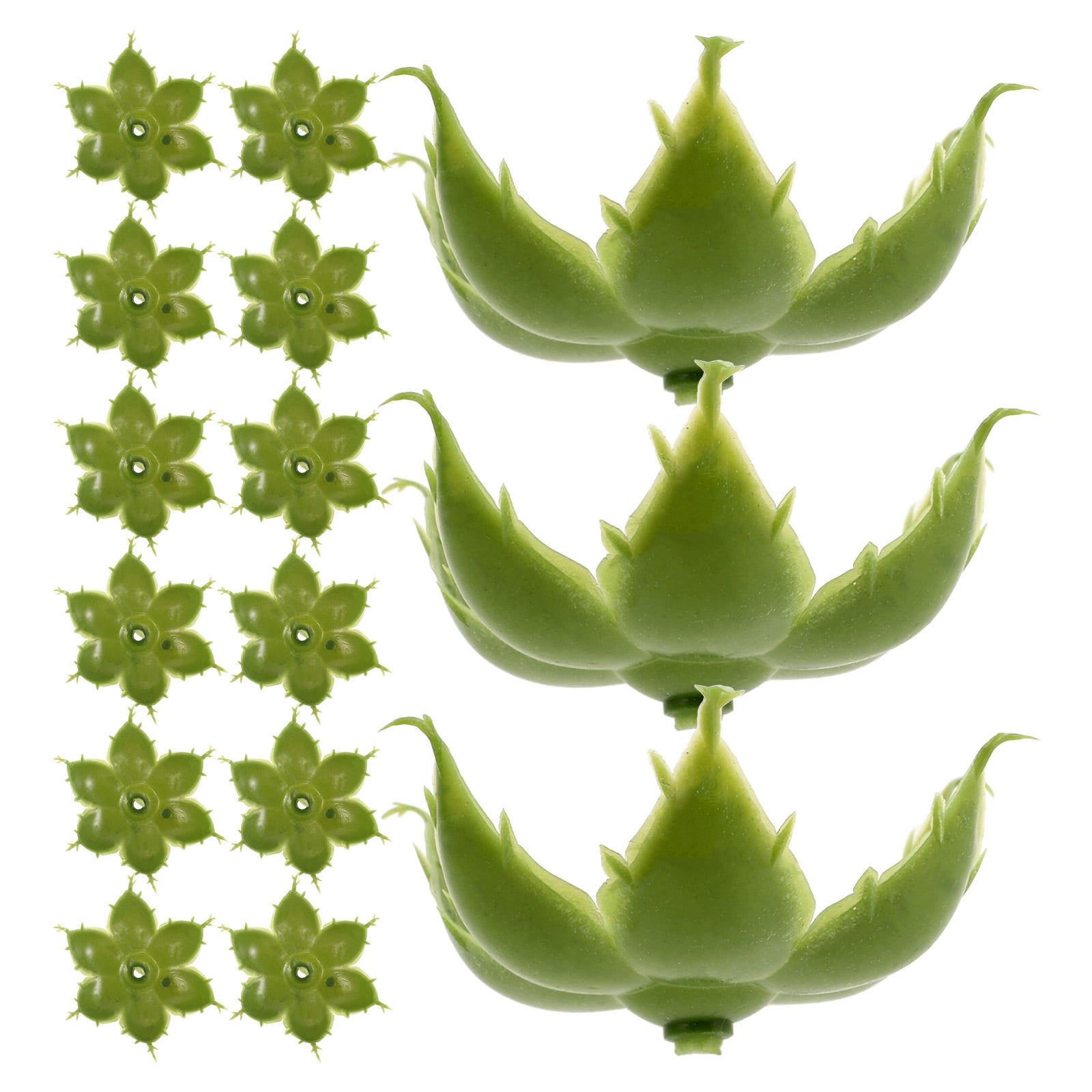 HEANUJJ Flexible Green Plastic Flower Bases for Bouquets and Home ...