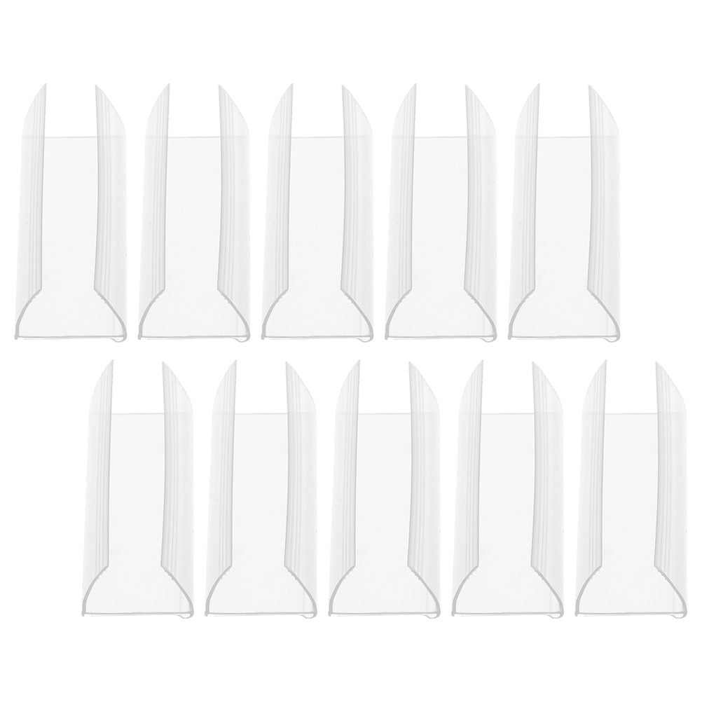 HEANUJJ Nondeformable 10Pack Plastic Shelf Label Holders for Sales ...