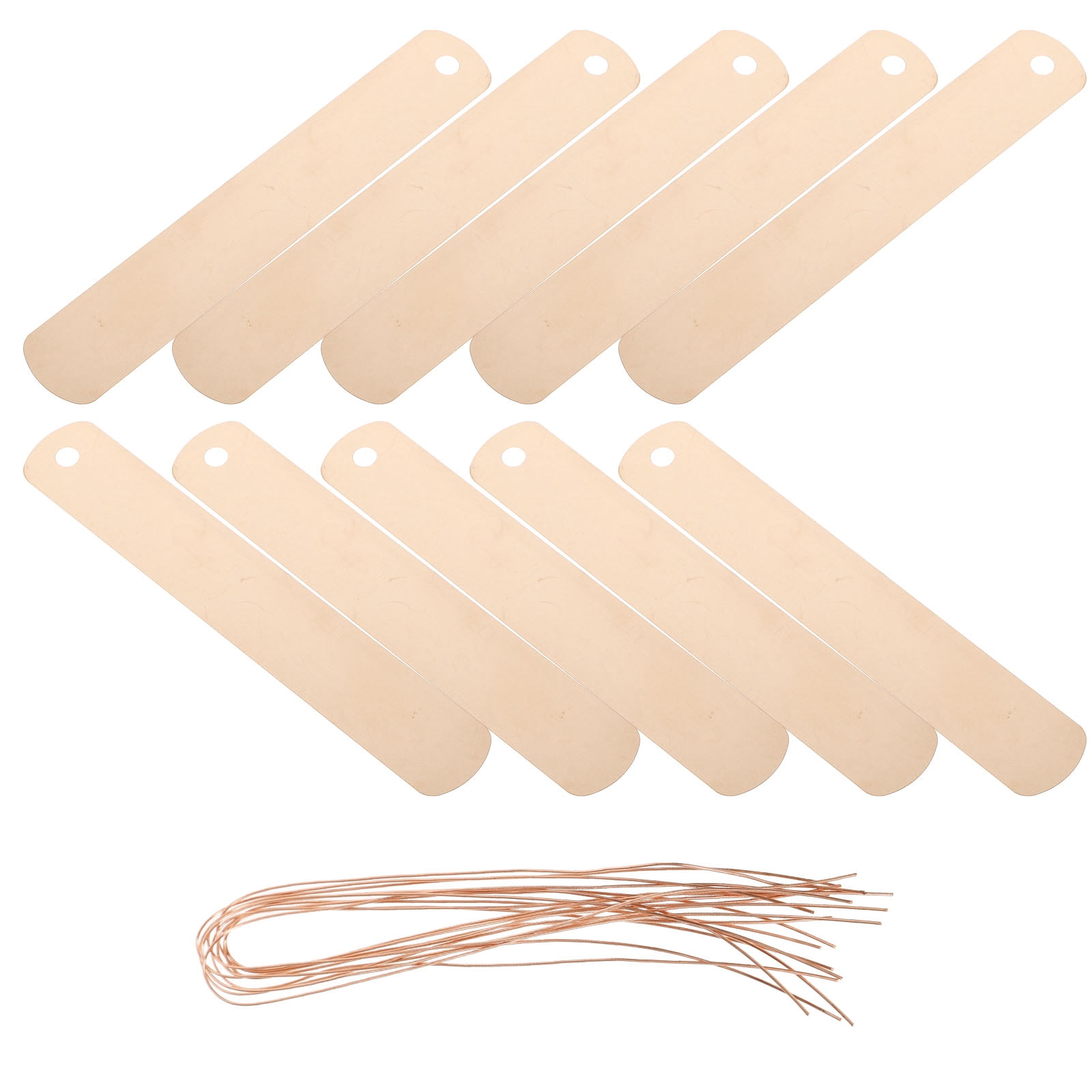 HEANUJJ 10Pcs Durable Copper Plant Marker Tags Garden Labels for Flower ...