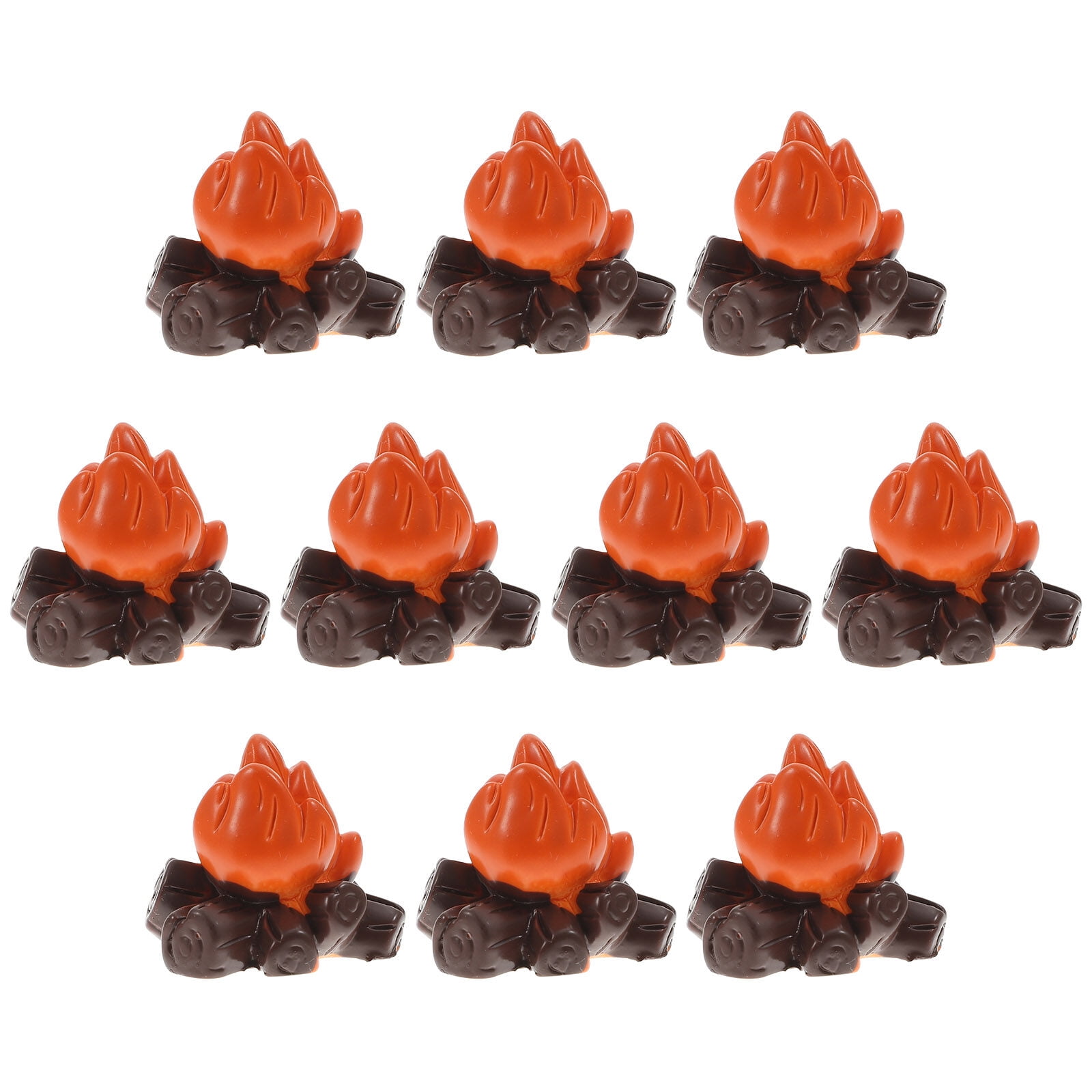 HEANUJJ miniature campfire accessories Miniature Bonfire Models Resin ...