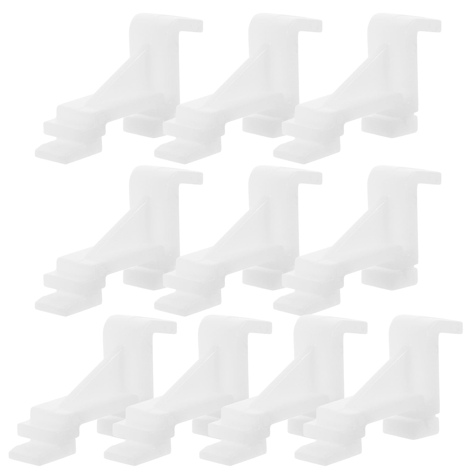 HEANUJJ White Plastic Shelf Clips, Versatile Fridge and Freezer ...