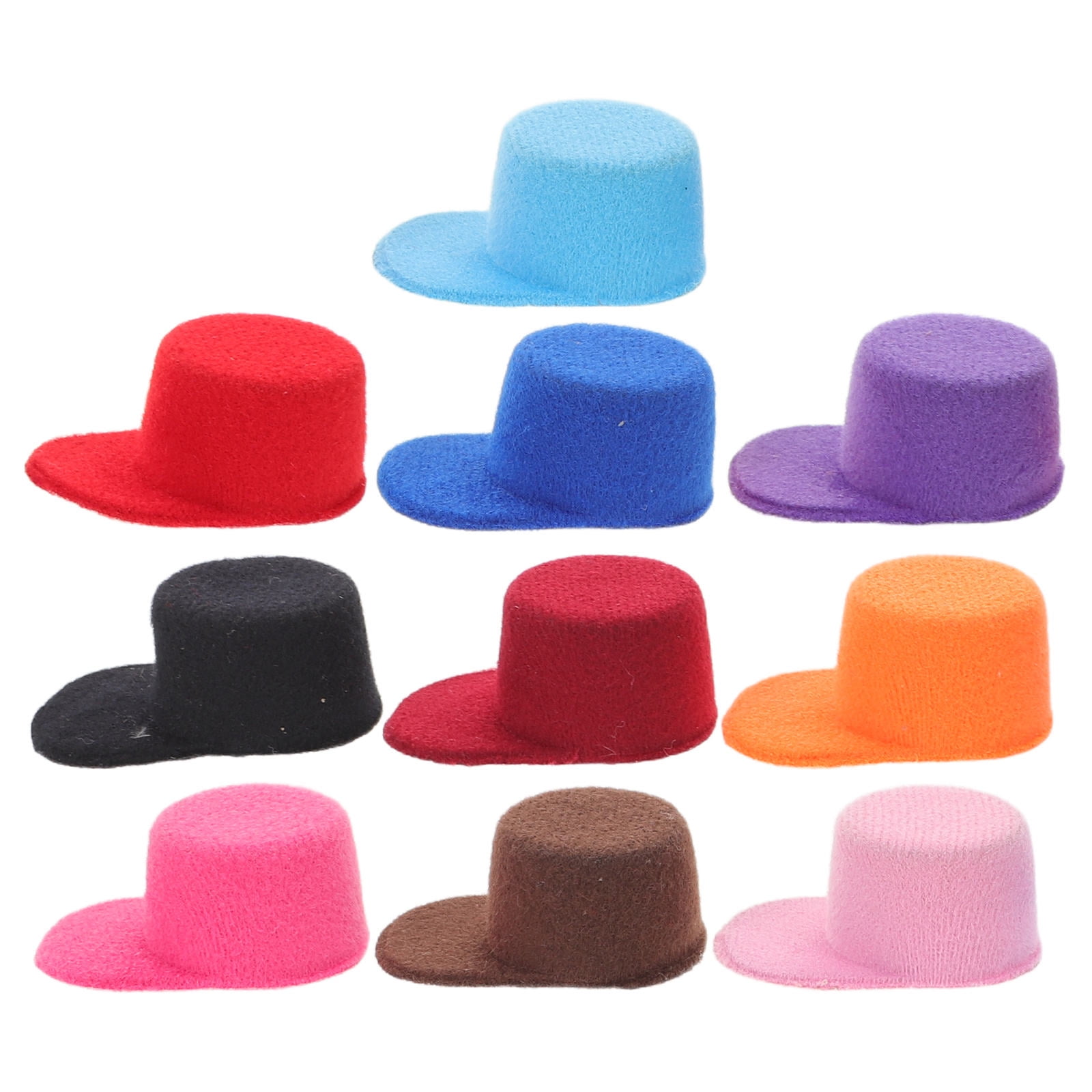 HEANUJJ 10Pcs Small Baseball Cap Hat for Dollhouse Photo Props and DIY ...