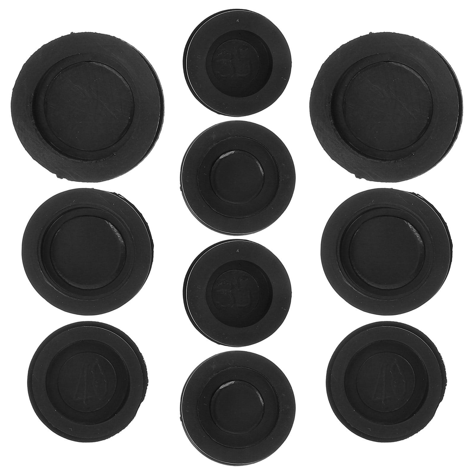 HEANUJJ 10Pcs Round Soft Rubber Bank Plug Replacement Prevent Spillage ...