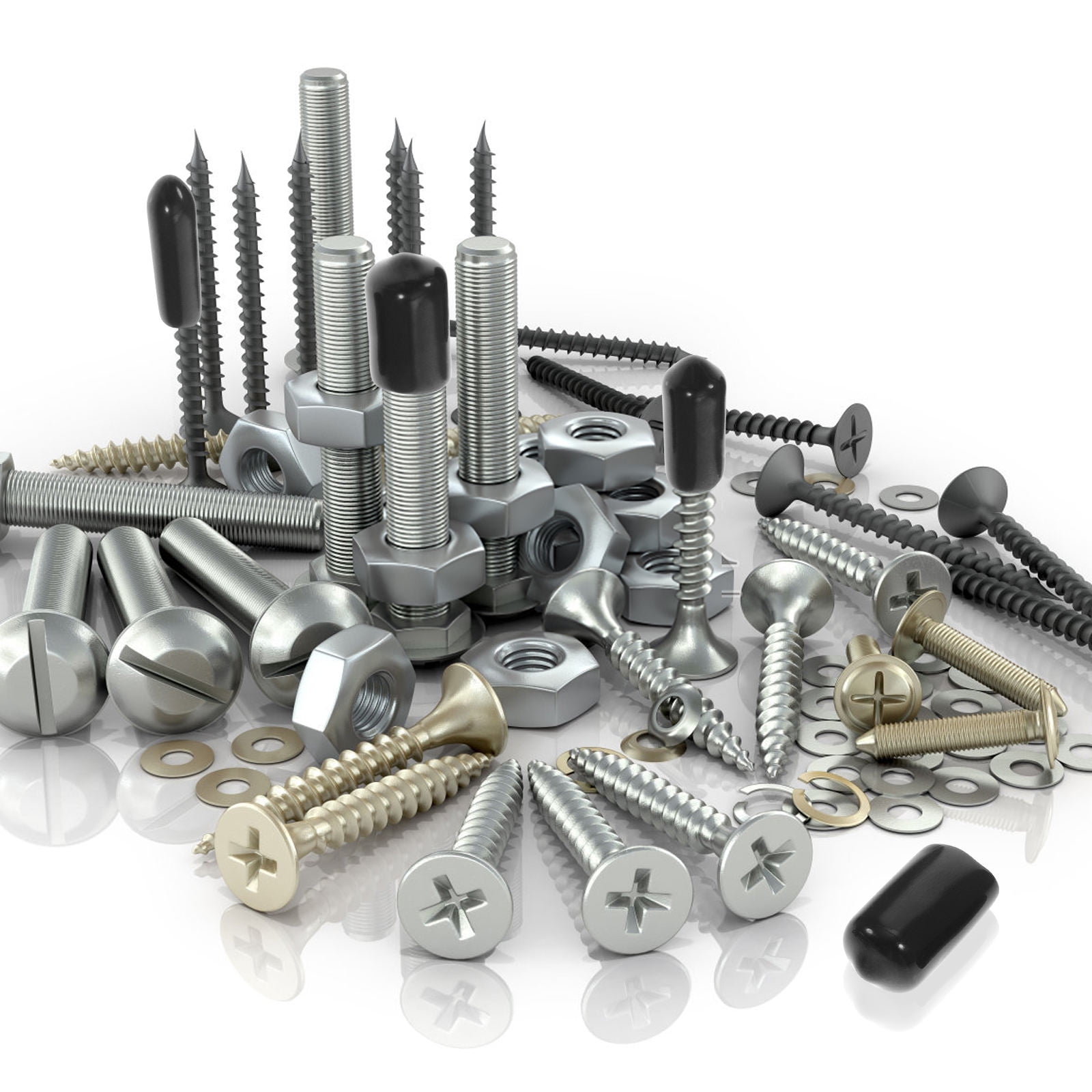 HEANUJJ Protective Rubber Caps 160Pcs Round Ends Furniture Protection ...