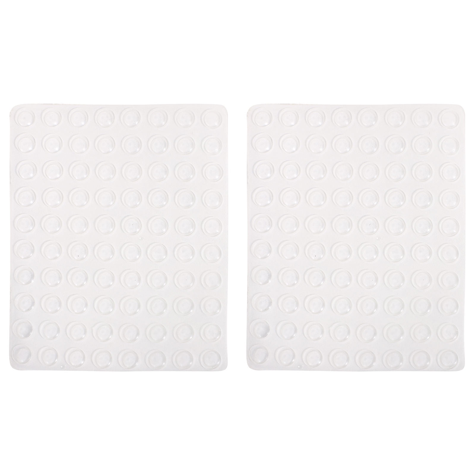HEANUJJ 160Set White Silicone Square Bumpers for Furniture Noise ...