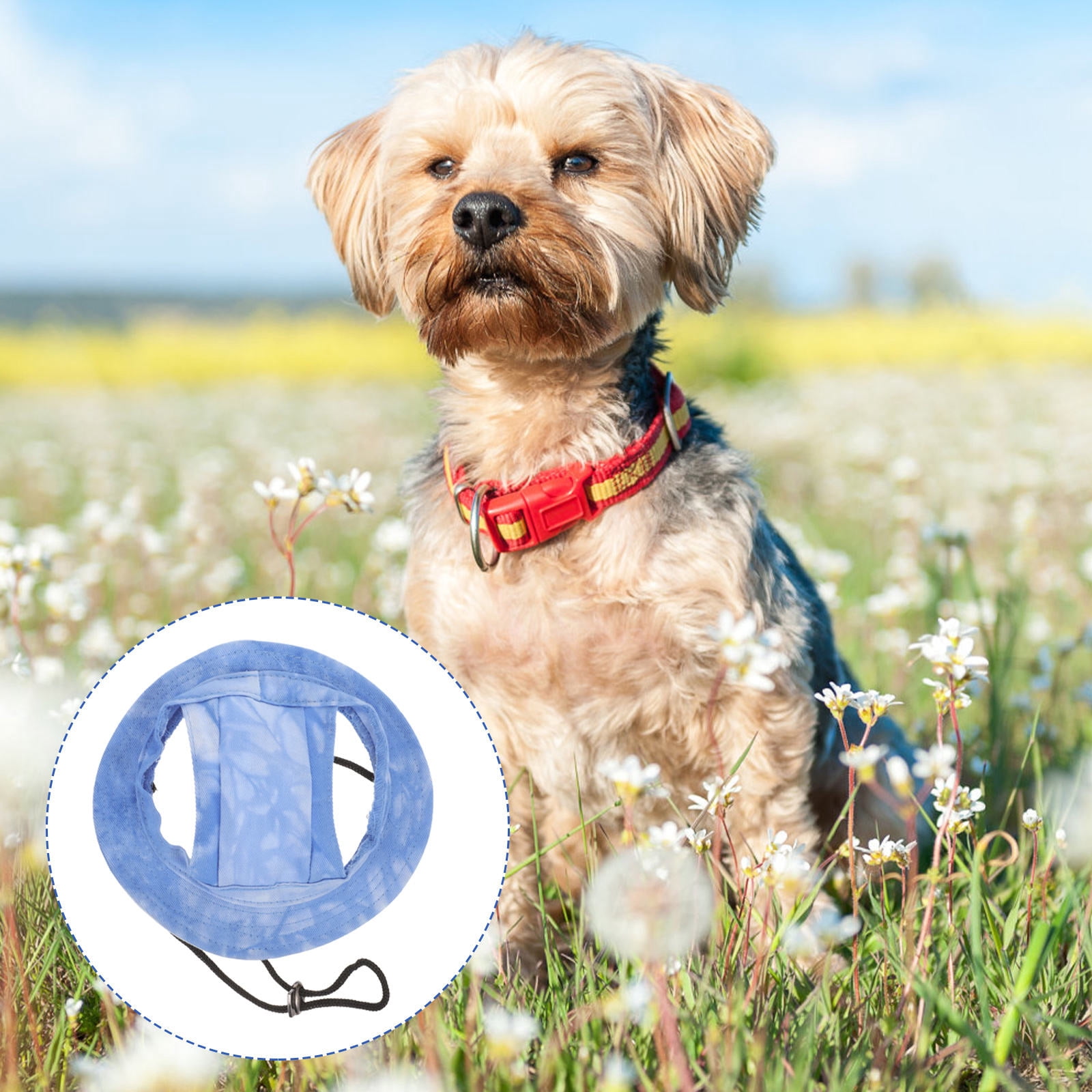 HEANUJJ 1Pack Dog Baseball Hat with Bucket Shape for Pet Sun Protection ...