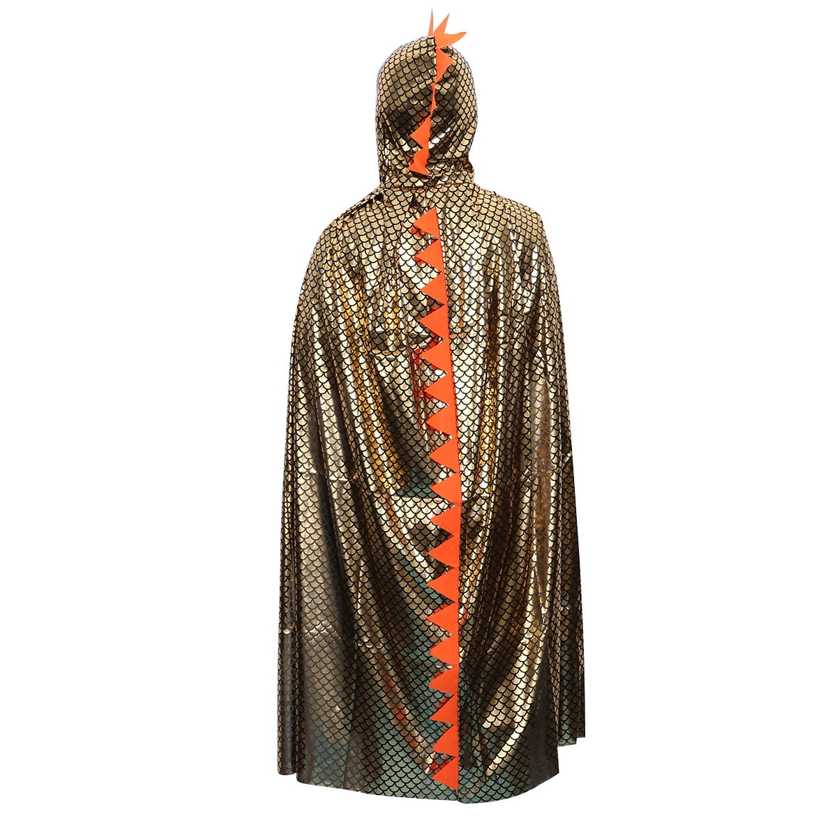 HEANUJJ 1Pack Kids Hooded Cloak Blue Golden 150cm x 80cm Party ...