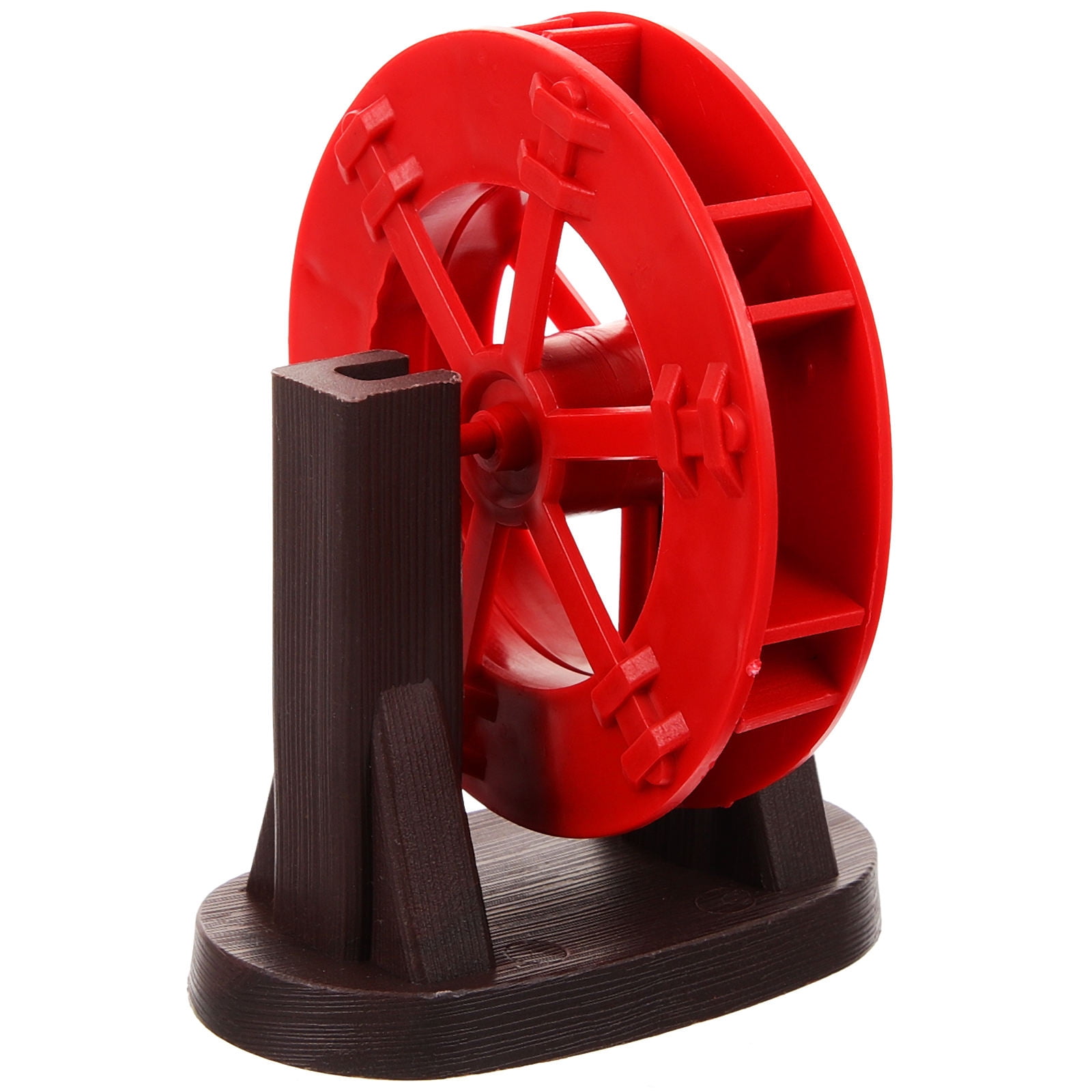 HEANUJJ 1Pack Red Plastic Diy Waterfall Fountain Wheel For And Diy ...