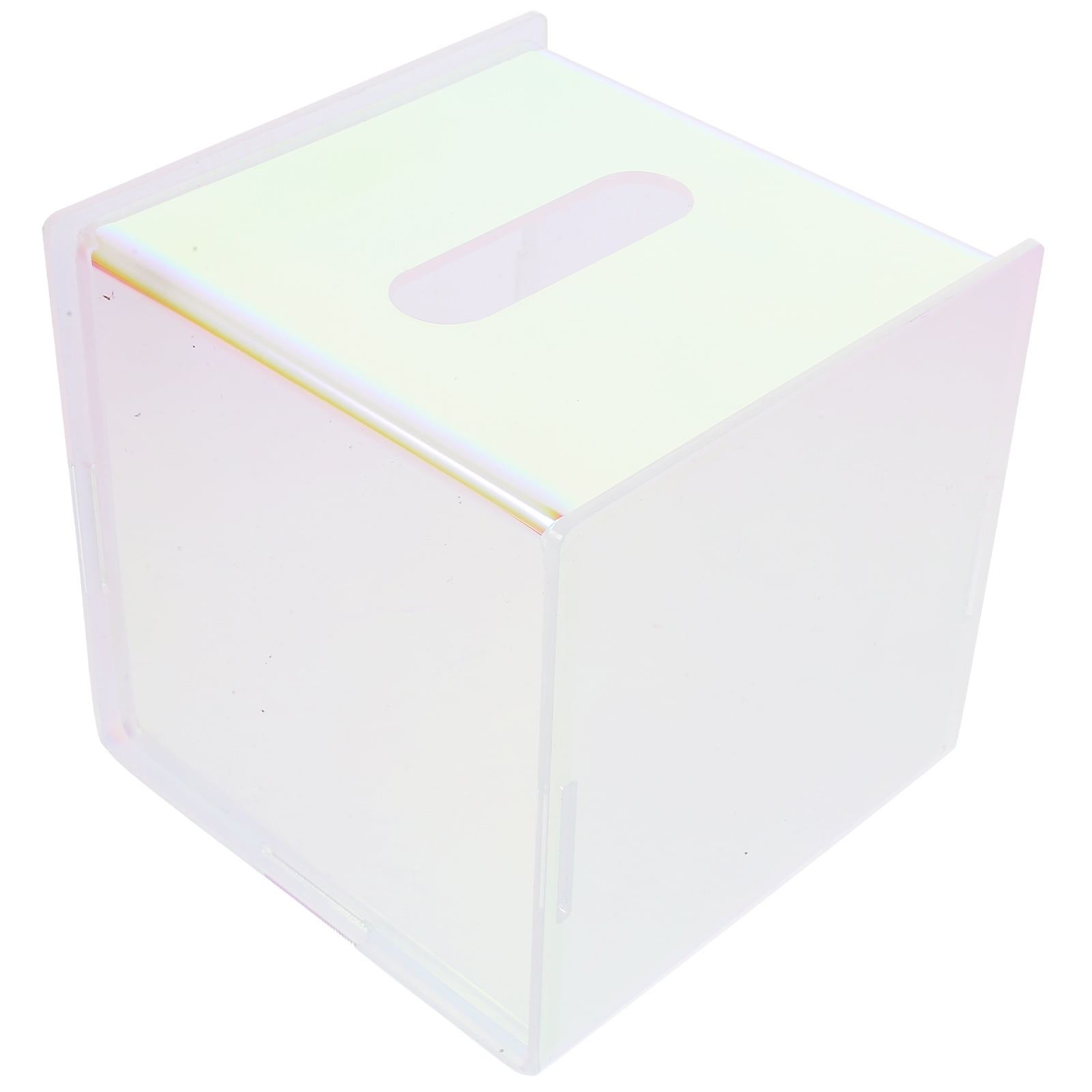 HEANUJJ 1Pcs Desktop Tissue Holder Acrylic Simple Shape Floating Base ...