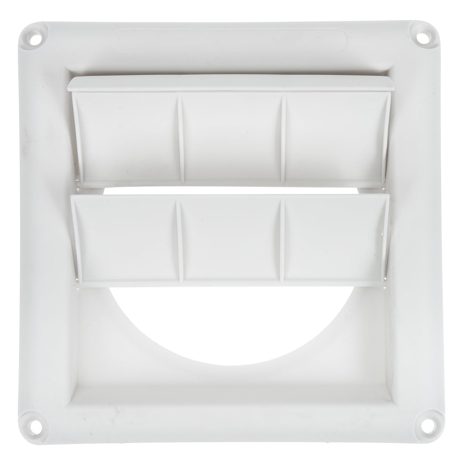 HEANUJJ Low-Profile 6x6 Inch Outside Dryer Vent Cover for Wall Gas and ...