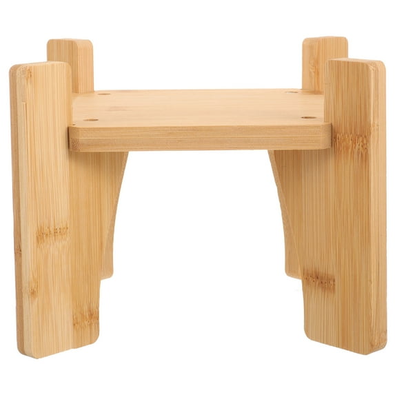 HEANUJJ 1Pcs Square Wood Water Jug Dispenser Stand 15cm for Multi ...