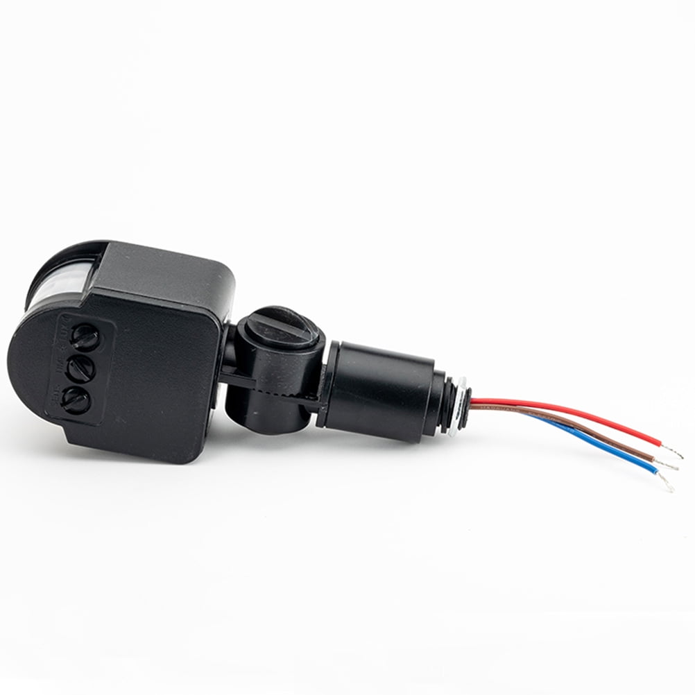 HEANUJJ Motion Sensor Light Switch Outdoor Sensor Detector Switch Black ...
