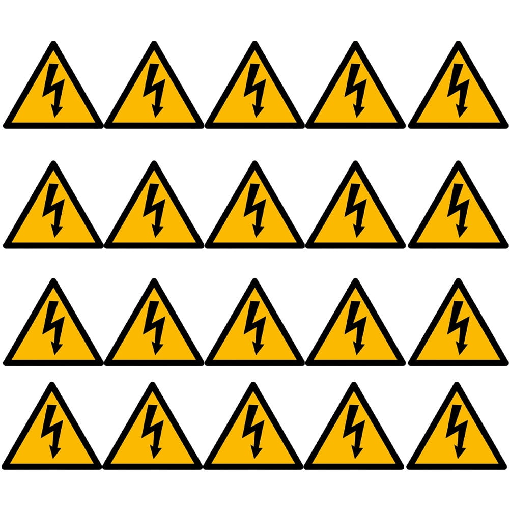 HEANUJJ 20 Sheets Paper Static Electricity Sticker Breaker Panel Label ...