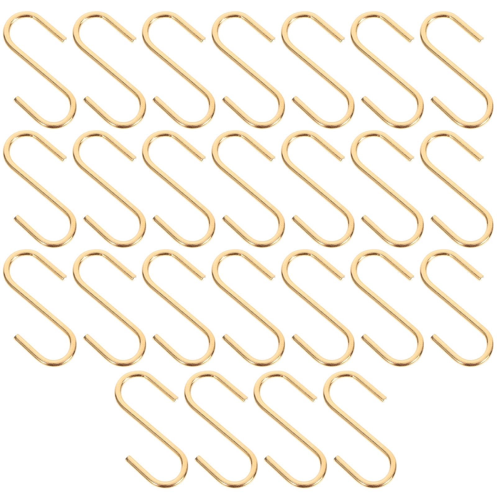 HEANUJJ 25Pcs Plated Colored Metal S Hooks Lightweight Hooks for and ...