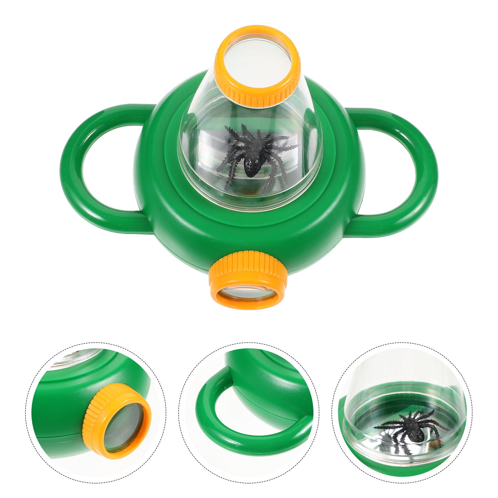 HEANUJJ 2Pack Children's Magnifying Glass Observation Box Green ...