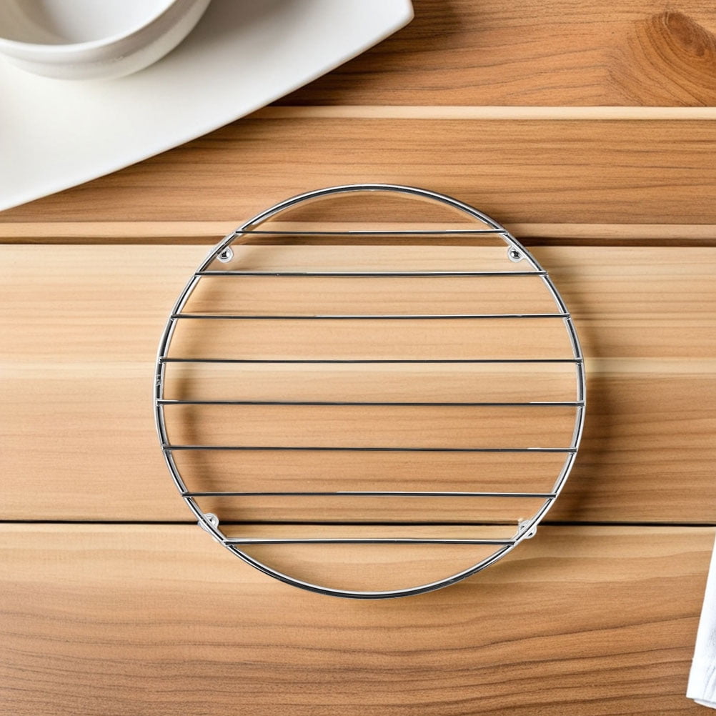 HEANUJJ 2Pack Round Hot Pot Trivet Stainless Steel for High Temperature ...