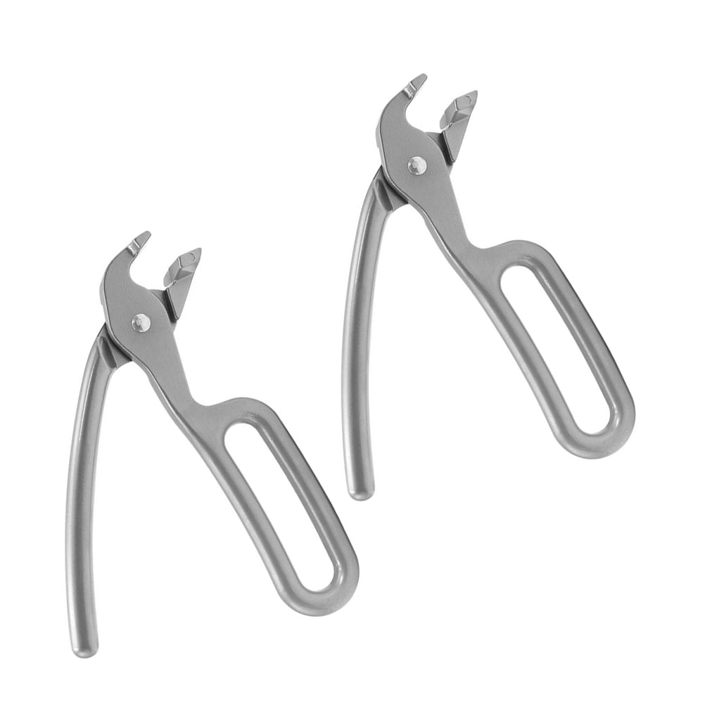 HEANUJJ 2Pcs Multifunctional Hot Plate Gripper Tongs in Grey for Safe ...
