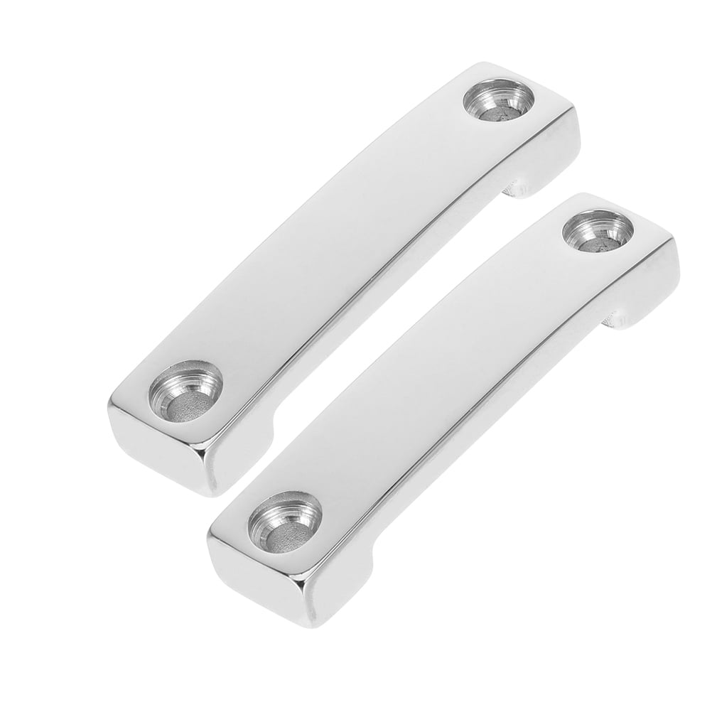 HEANUJJ 2Pcs Stainless Steel Webbing Clamp Plate Marine Grade Strap ...