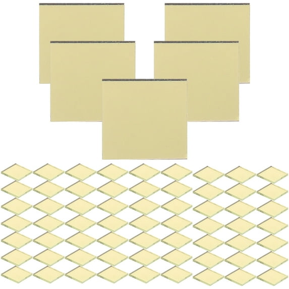 HEANUJJ 300Pcs Flat Back Mosaic Tiles for Crafts, Fish Tank Decoration ...