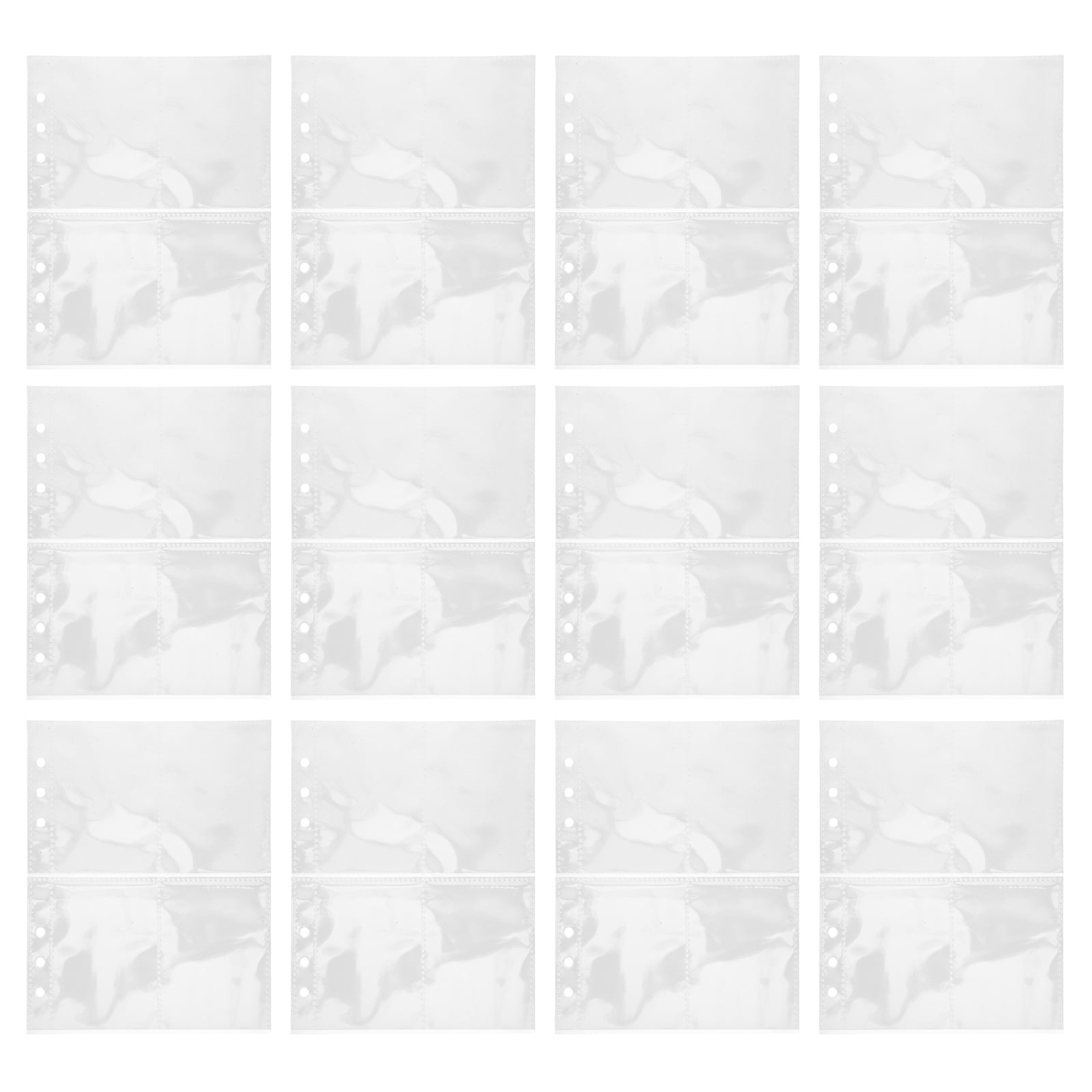 HEANUJJ 30pcs Double Side Page Protectors for Clear Visibility ...